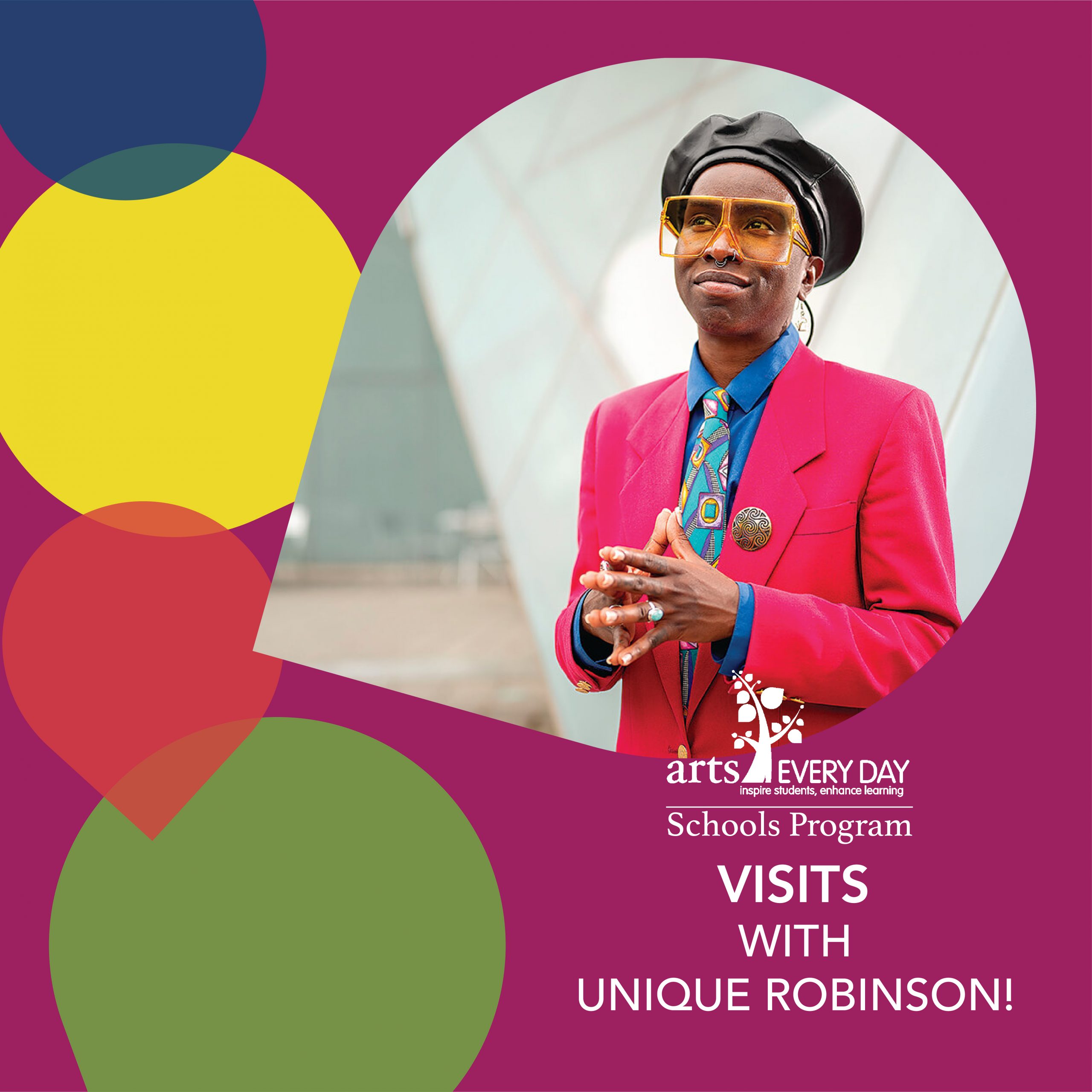 Schools Programs Visits: Unique Robinson! - AED
